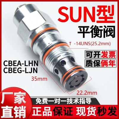 现货SUN型平衡阀抗衡阀CBEA CBEG LHN LJN CBA-T02-L1RN L3RN