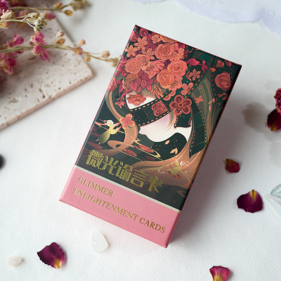 原创正版36张镀金边微光谕言卡 Glimmer Enlightenment Cards桌游