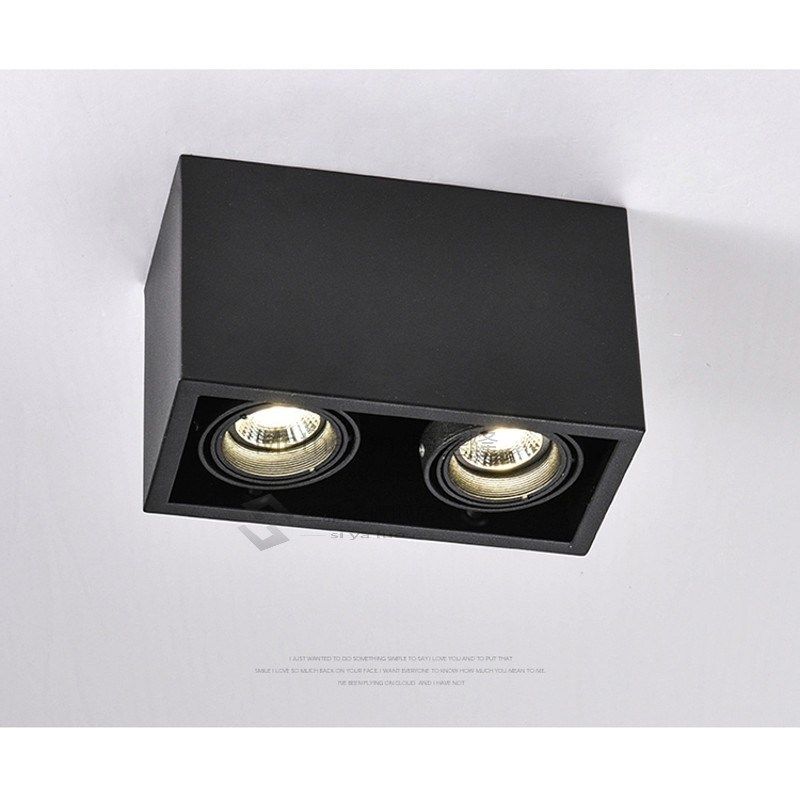 LED Ceiling Lights Double spot LED lamps Replaceable G10 5W_虎窝淘