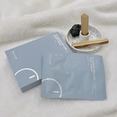 现货改价▲韩国院线ILLON红绷带 清洁泡泡面膜去角质修复舒缓提亮