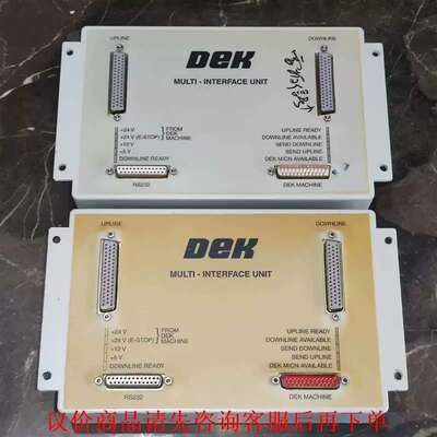 议价价可谈DEK印刷机 2台 FM I BOX 111494 ISSU