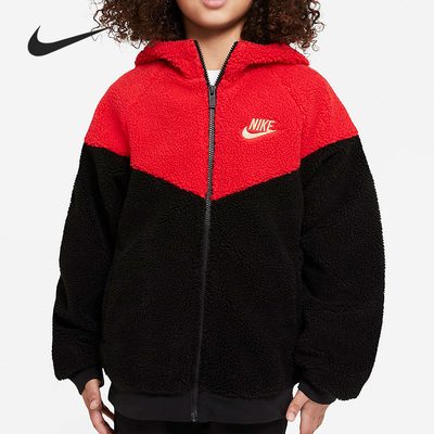 Nike正品2021春季大童夹克