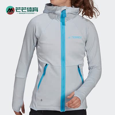阿迪达斯女子运动连帽夹克