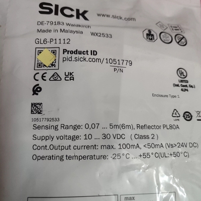 西克GTB6L-P1211 GL6-P1112光电1109656 1051779 1050708 2058063