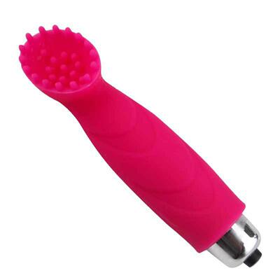 Silicone Vibration Massage Flirting Stick Tongue Dense Point