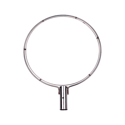 抄网头实心不锈钢双圈大物