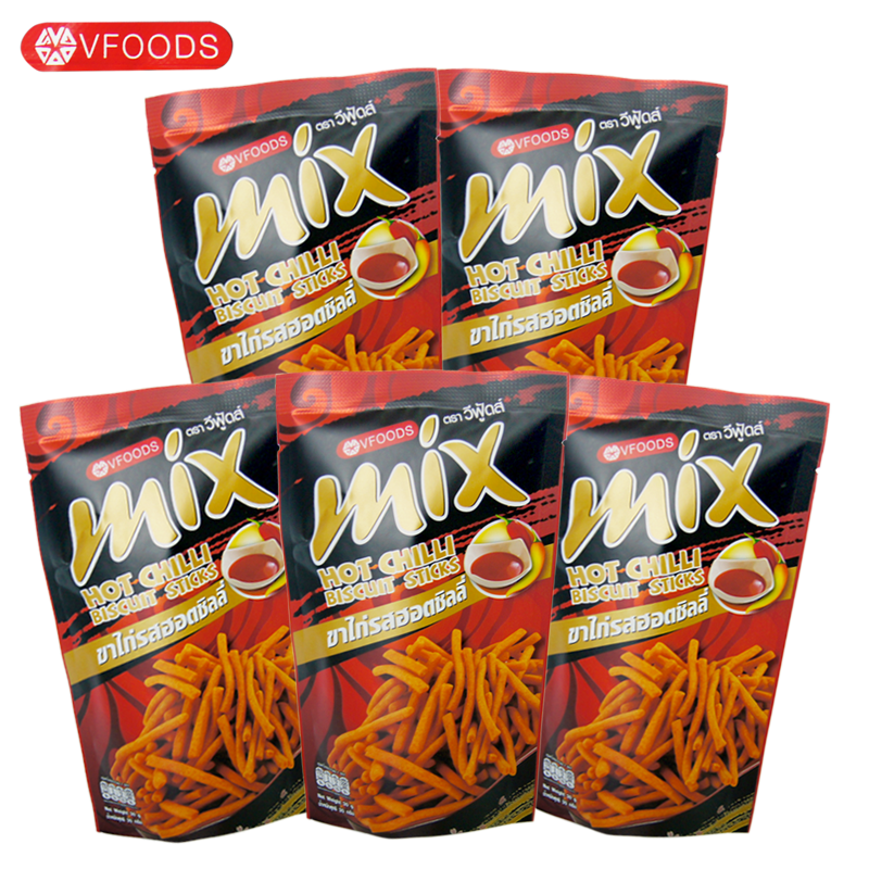 VFOODS MIX 24袋进口脆脆条30g/袋泰国进口食品休闲零食_虎窝淘