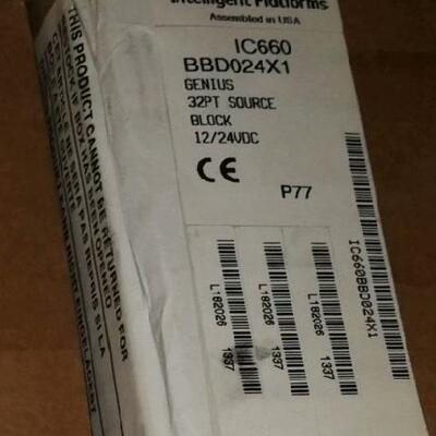 议价IC660BBD024X1 GE工控模块 Genius 32PT模块 12/24VDC维修