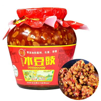 武天富水豆豉原味麻辣豆鼓酱辣椒酱凉拌菜调料开胃菜四川泸州特产