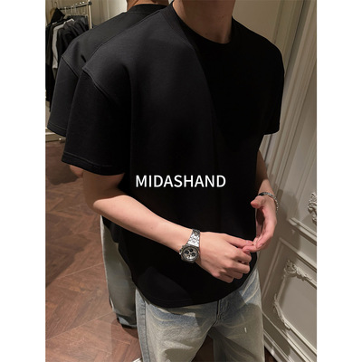 MIDASHAND美式正肩短袖T恤