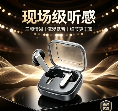 华强北新款Buds4 Pro无线蓝牙耳机R640 无线蓝牙耳机入耳式降噪
