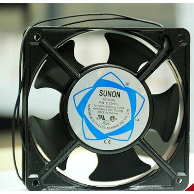 全新SUNON建准 SP/DP100A P/N 1123HSL HBL XSL XBL 110V机柜风扇