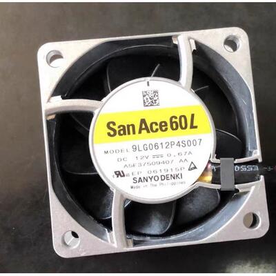 原装三洋 9LG0612P4S007 60X25MM 12V 0.67A PWM四线智能温控风扇