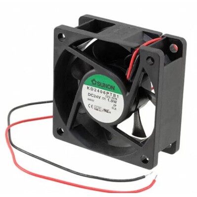 原装建准sunon KD2406PTB1/PTV1/PTS1 6025 DC24V 变频器散热风扇