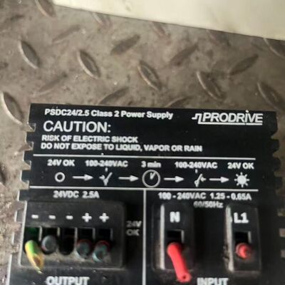 PRODRIVE PSDC24/2.5 工业电源供应器