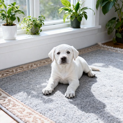 拉布拉多幼犬黑色短毛大骨架聪明