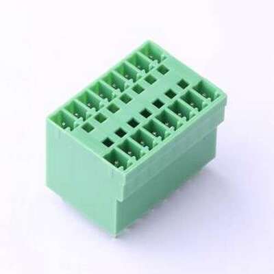 KF2EDGVH-3.81-2*8P 插拔式接线端子 3.81mm 2x8P 排数:2 每排P数