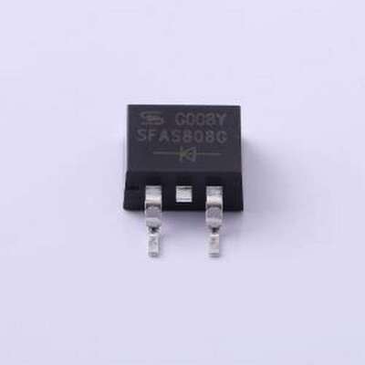 SFAS808G MNG 快恢复/高效率二极管 电压:600V 电流:8A D2PAK