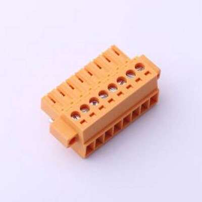 KF2EDGKJM-3.5-8P 插拔式接线端子 3.5mm 1x8P 排数:1 每排P数:8