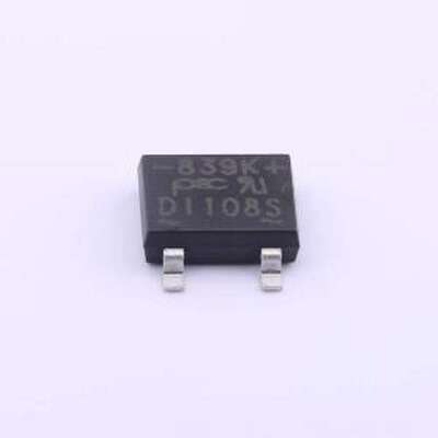 DI108S_R2_00001 整流桥 电压:800V 电流:1A SDIP-4
