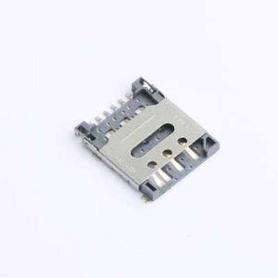 BX-SMN-1.4HJ-F SIM卡连接器 翻盖式 NanoSIM卡 卡座 SMD
