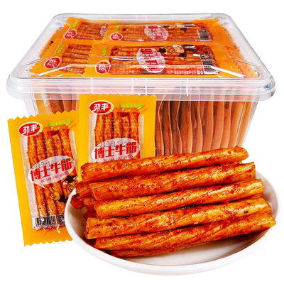 劲丰博士牛筋怀旧面制品50包辣条