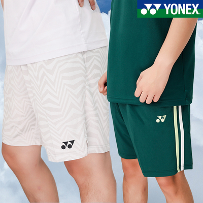 新2024YONEX尤尼克斯羽毛球训练服男短裤120214