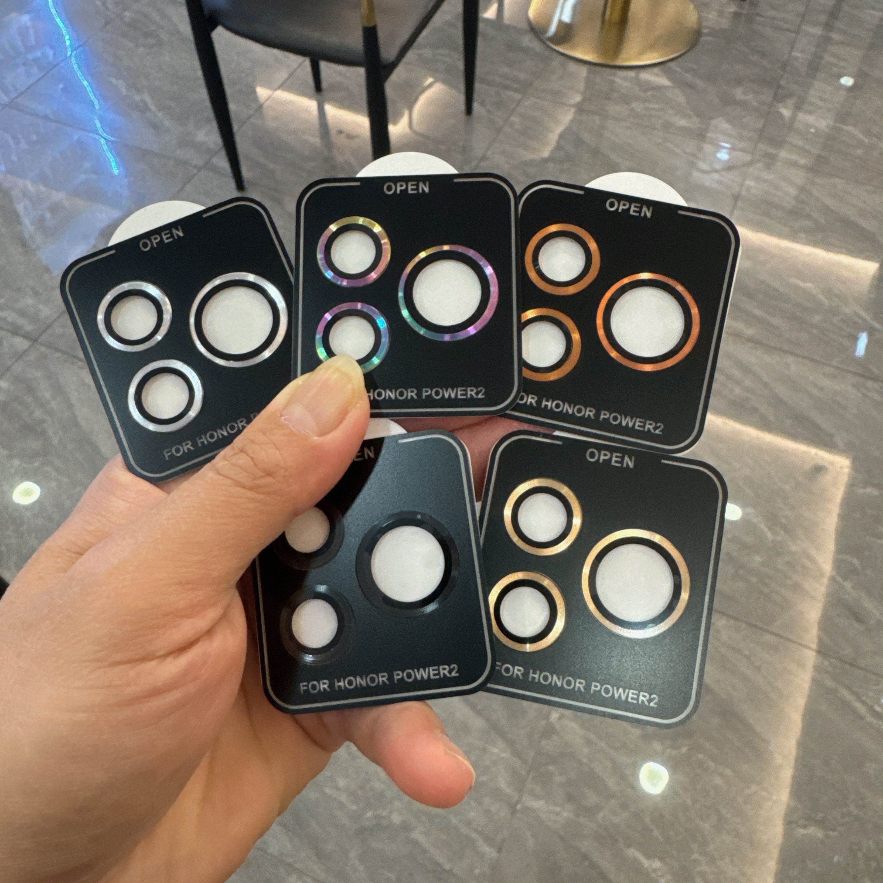 适用荣耀power2镜头膜Honor Power2后摄金属盖防摔高清镜头保护贴