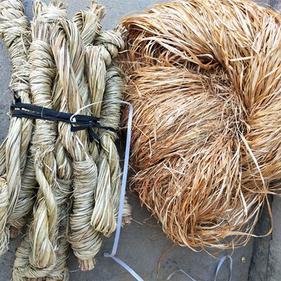天然青麻丝红麻皮苘麻手工制作材料麻绳草绳扎绳管U道耗材 不退货