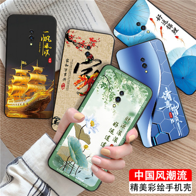 轻奢高级感适用oppok3彩绘手机壳