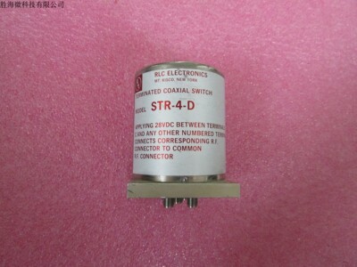 RLC进口 STR-4-DDC-18GHzSMA28VSP4T射频微波高功率同轴开关