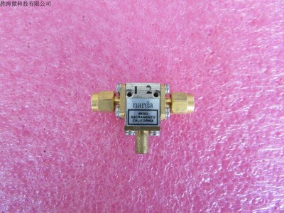 NARDA进口60583 10-19.8GHz SMA RF射频微波同轴宽带隔离器