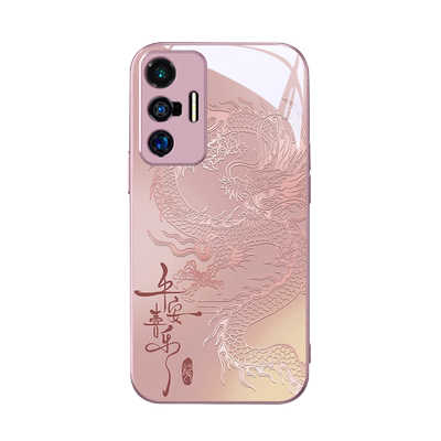 龙年适用vivo系列手机壳玻璃