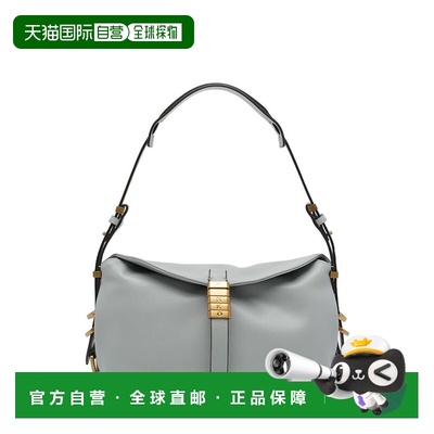 1h可退 潮奢 Pinko 品高 女士 Saddle Bag Baguette 小号皮革单肩