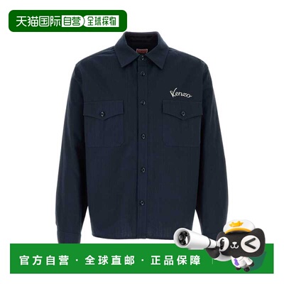 KENZO 男士衬衫 FG65CH5489PK76 AW2026 蓝色 KEN【付后1h可退】