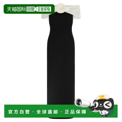 1h可退 SELF-PORTRAIT 女士连衣裙 RS26180XBBLACK SS2026长裙