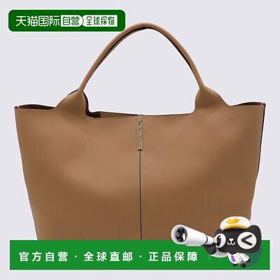 TOD'S 女士手拿包 XBWEBRA0300UBL502A AW2025 驼色手提包单肩包