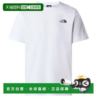 THE NORTH FACE 男士户外T恤 2162945TNFWHITE CO北面