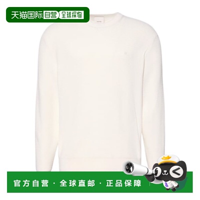 CALVIN KLEIN 男士针织衫 LV04LB327GYAS CO 白色【付后1h可退】