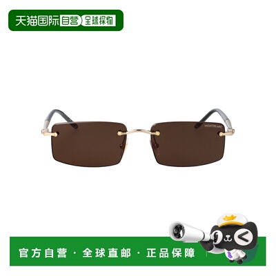 MONTBLANC 户外护目镜 MB0443S005 AW2025 咖啡色 MB0443S