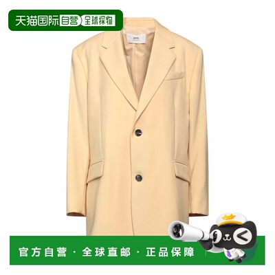 1h可退 潮奢 Ami Paris 女士 西装外套 yellow黄色 舒适时尚