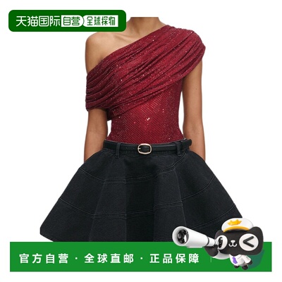 1h可退 SELF-PORTRAIT 女士连衣裙 RS26002TABU SS2026 花色