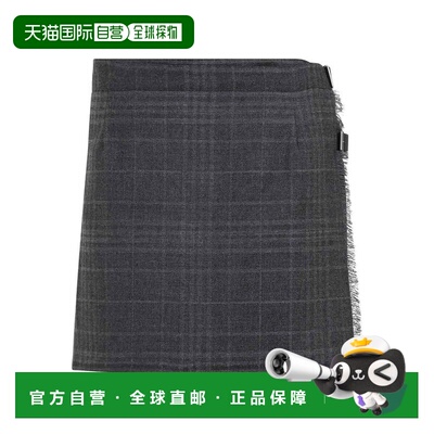 BALENCIAGA 女士半身裙 850673TQT011240 SS2026 灰色