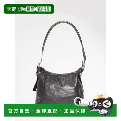 1h可退 潮奢 Lemaire 女士 小号棕色束带水饺包 BG0223LL0108