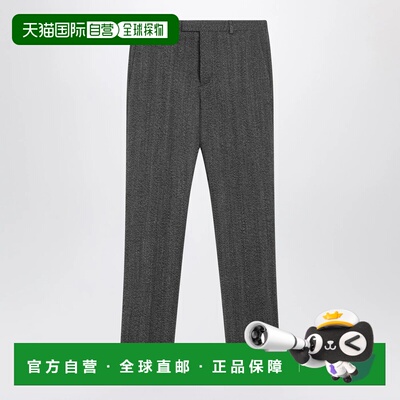 1h可退 GUCCI 男士休闲裤 850333Z7AXE9024 AW2025 白色 White/bl