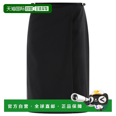 GIVENCHY 女士半身裙 A字裙 SS2024 BW40TR14L1001黑色