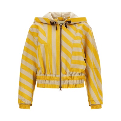 香港直邮FENDI 女士外套 FLF858AOHUF1W0T SS2026 黄色 Pequin st