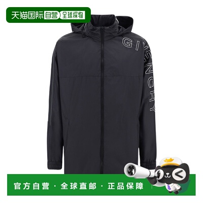GIVENCHY 男士卫衣 BM011R14DG001 SS2023 黑色外套