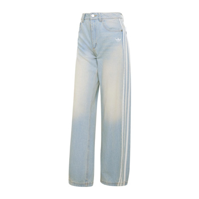 ADIDAS ORIGINALS 女士牛仔裤 KW2093 SS2026 蓝色 腰带环牛仔裤