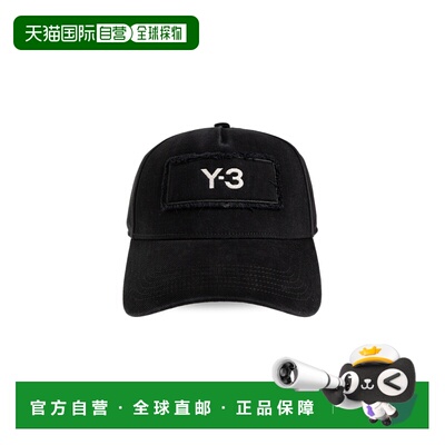 Y-3 男士帽子 KE00750BLACK AW2026 黑色 Cotton beanie